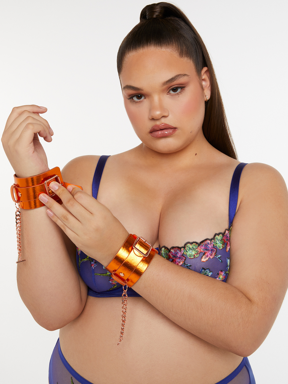 Unlock Me Restraints in Orange | SAVAGE X FENTY