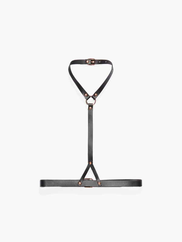 Renaissance Rose Body Harness in Black | SAVAGE X FENTY