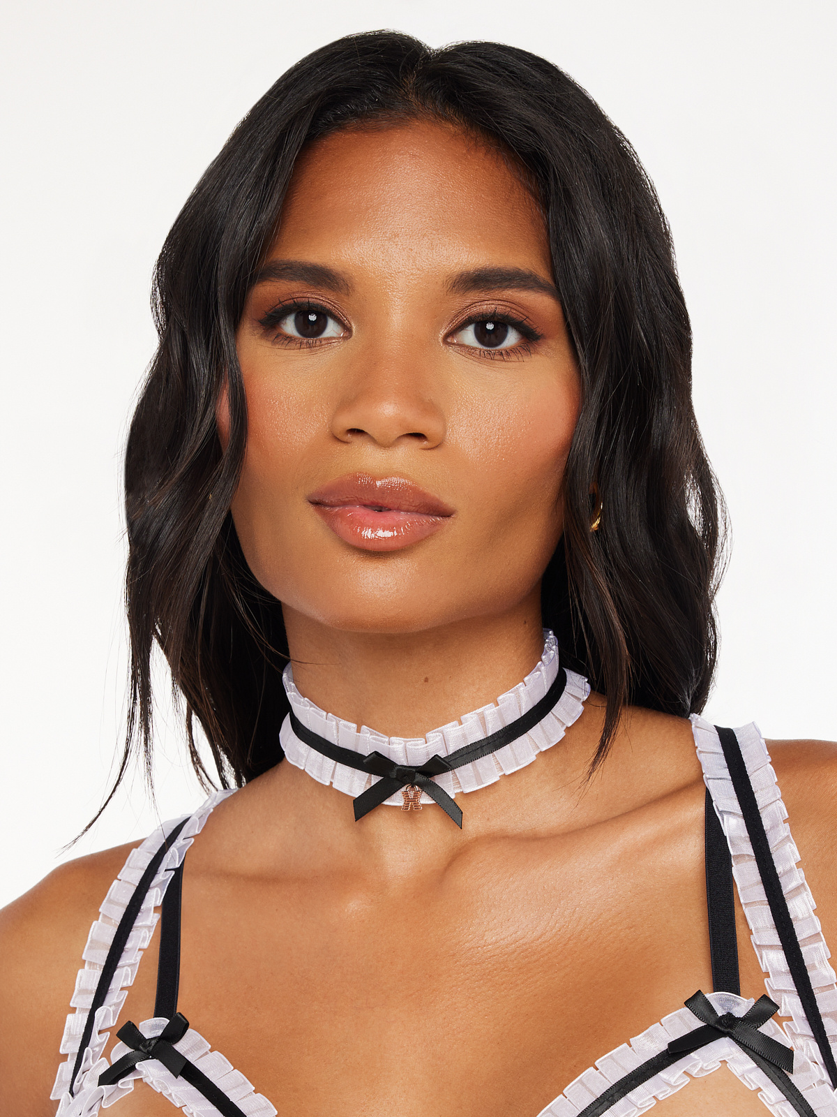 At My Service Collar in Black & White | SAVAGE X FENTY