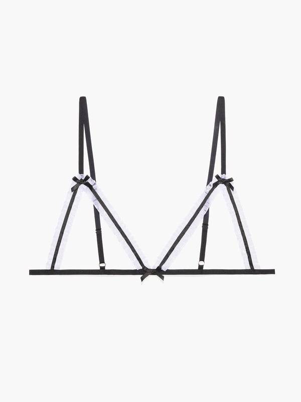 At My Service Cupless Bralette - Savage