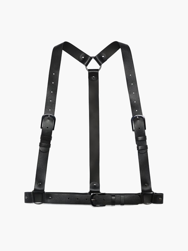 Hard Wear Body Harness in Black | SAVAGE X FENTY