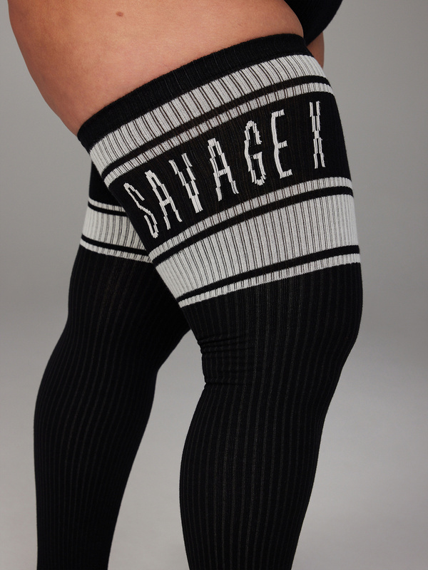 Classic Thigh-High Socks - Savage