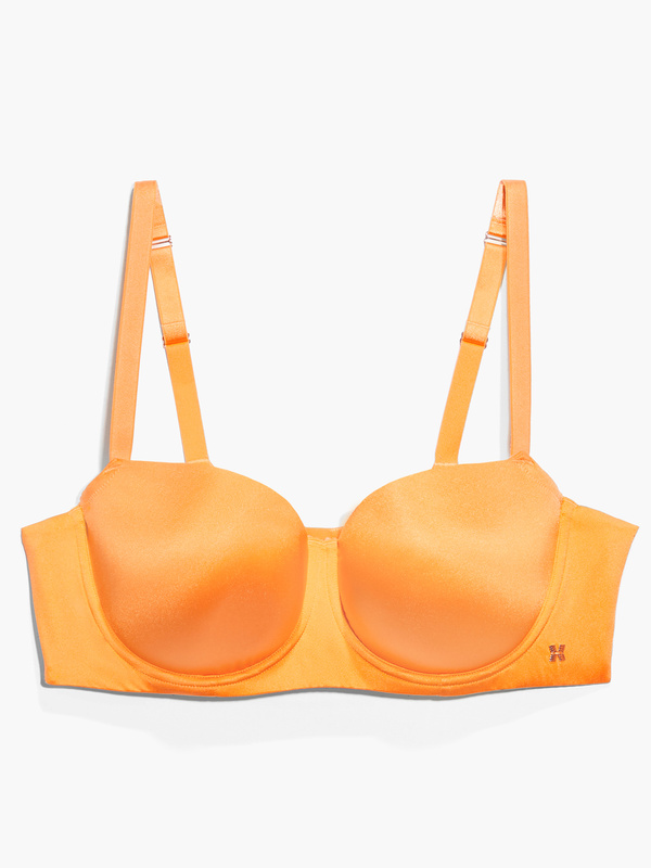 Savage Not Sorry Microfiber Low-Cut Balconette Bra in Orange | SAVAGE X ...