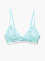 Sparkle Puff Bralette in Blue | SAVAGE X FENTY