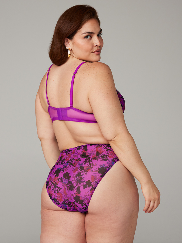 Bloom After Dark Bralette - Savage