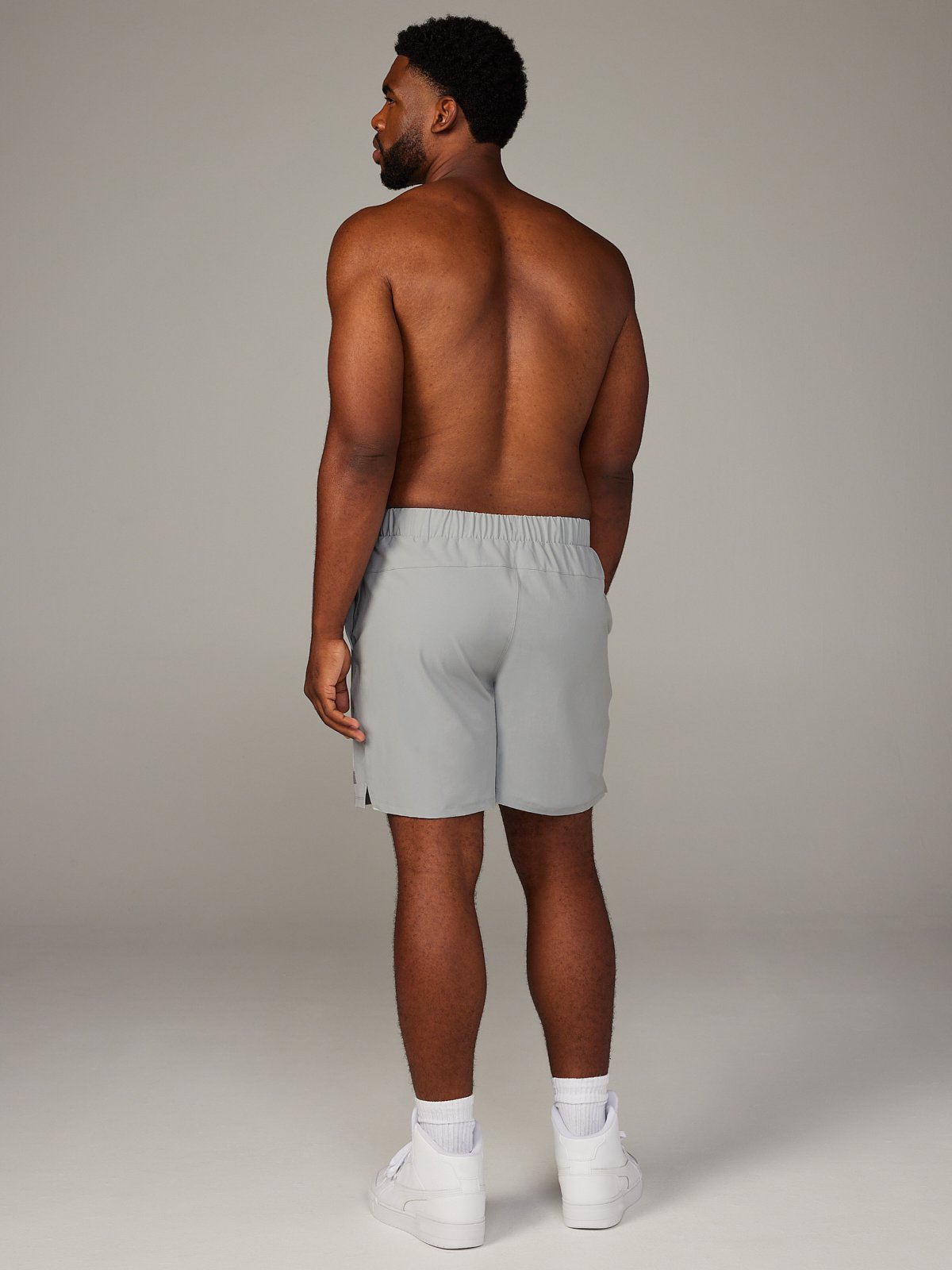 Breakout Base Layer Unlined Short in Grey | SAVAGE X FENTY France