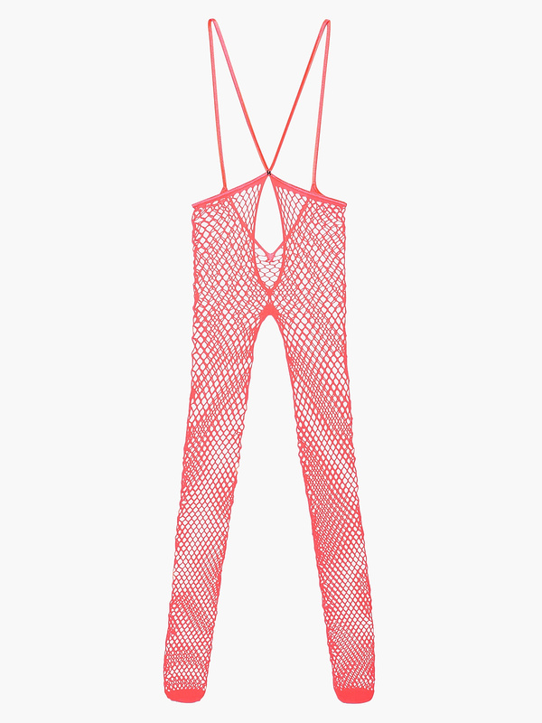 Commitment Issues Suspender Body Stocking (1X-3X) - Savage