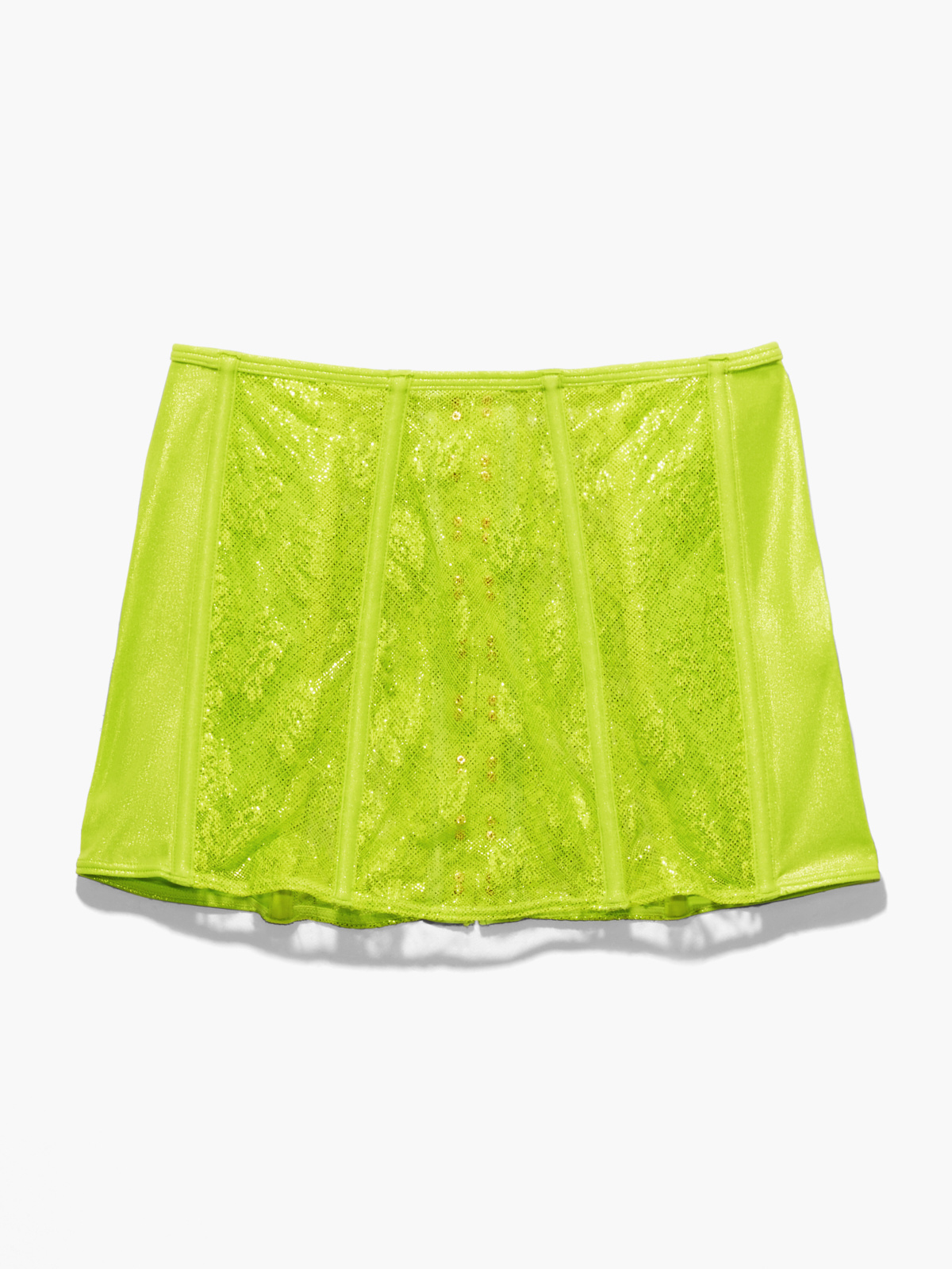 Caged Lace Skirt in Green | SAVAGE X FENTY