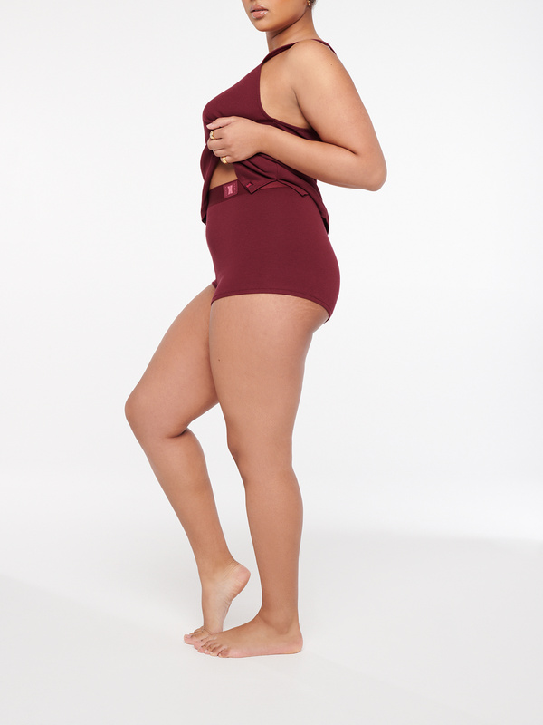 Rib Essentials Boy Short - Savage