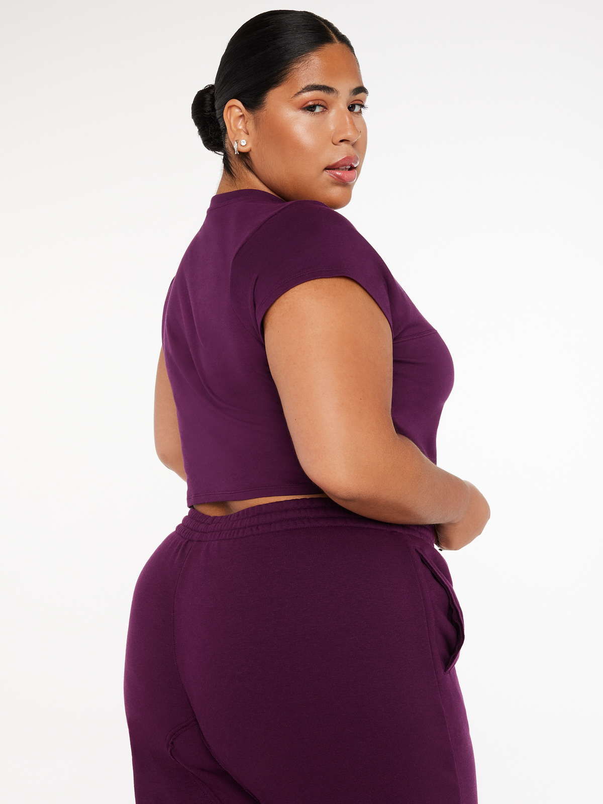 Essential Baby Pocket Tee in Purple | SAVAGE X FENTY