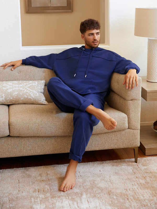 Essential Oversized Rolled Cuff Jogger - Savage