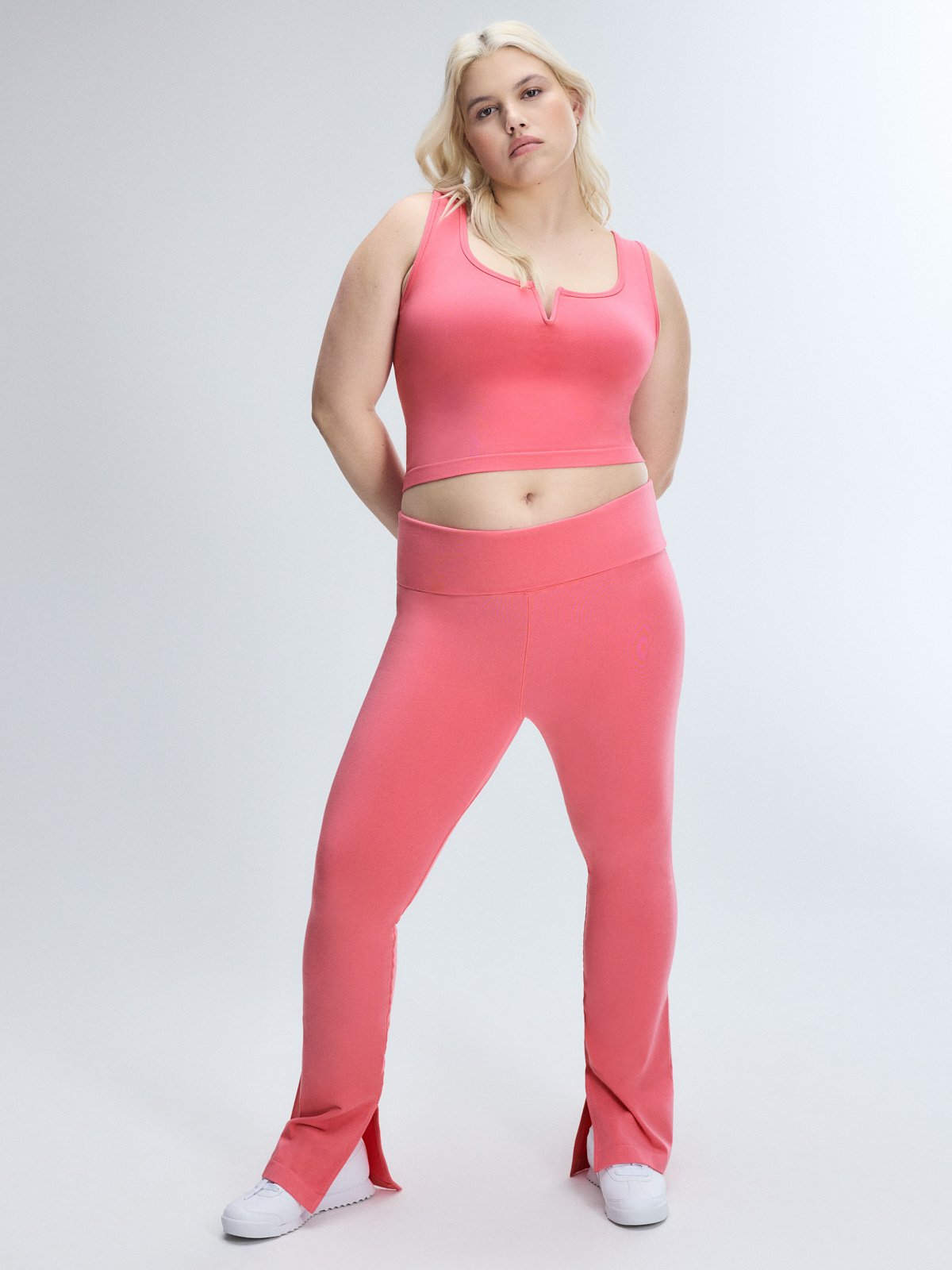 Frame Work Slit Legging in Pink | SAVAGE X FENTY