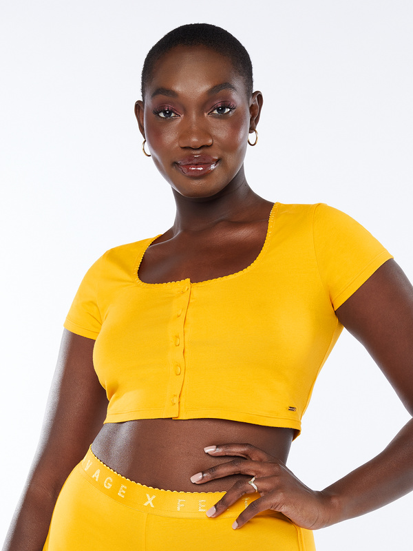 Savage X Cotton Jersey Crop Top - Savage