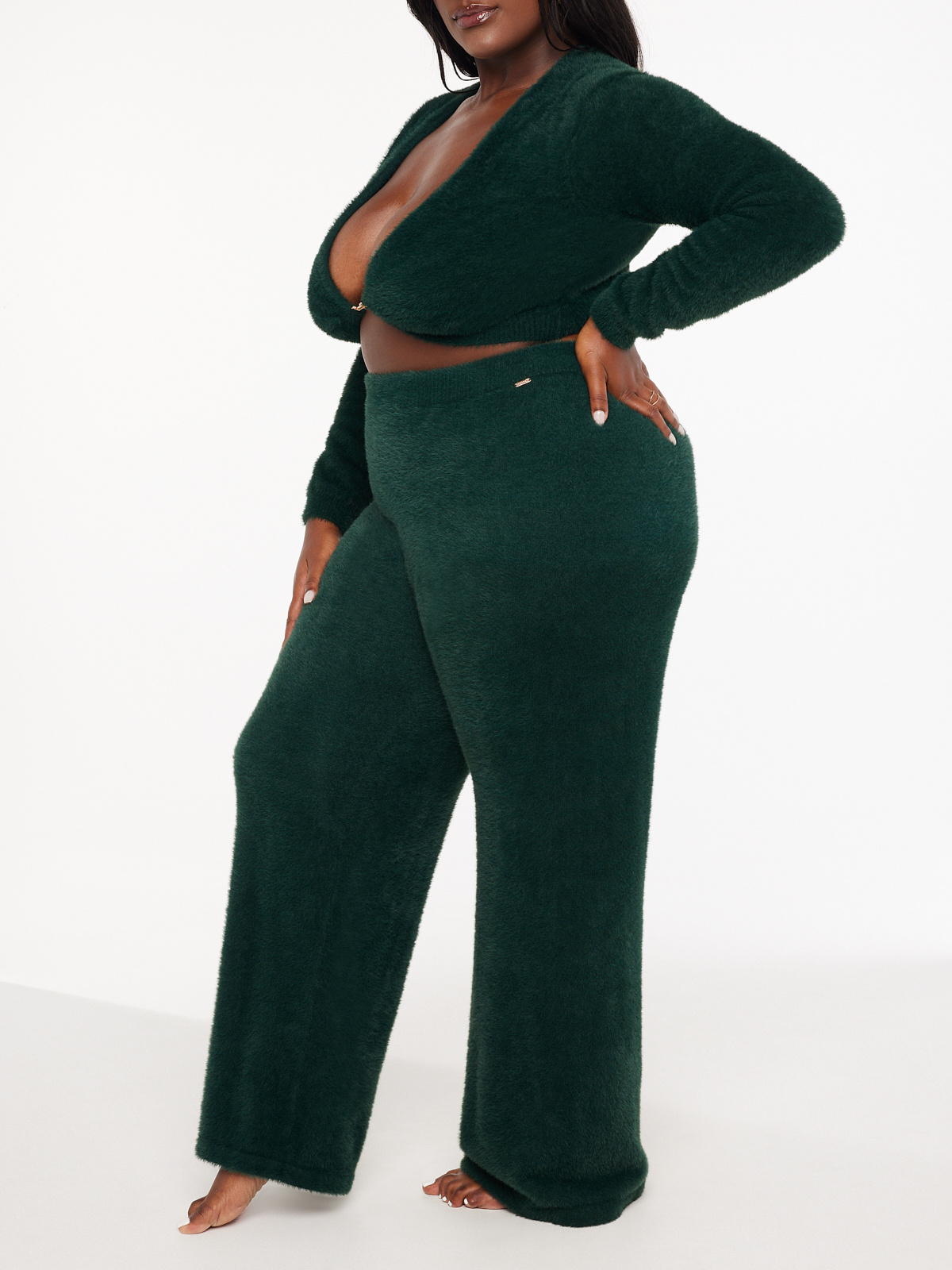 Fluff It Up PJ Pant in Green | SAVAGE X FENTY