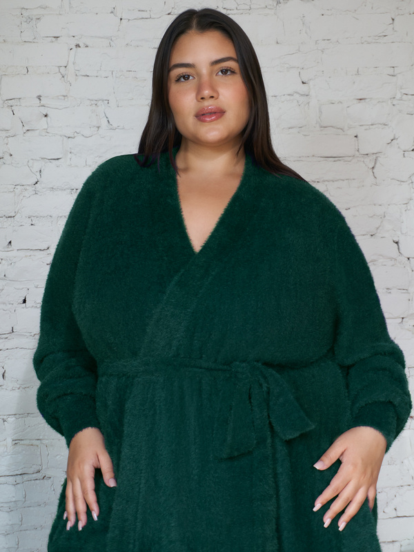 Fluff It Up Dressing Gown - Savage