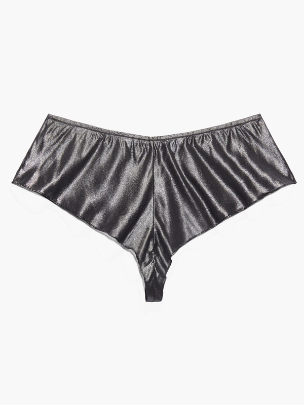Liquid Metal Tap Shorts in Black | SAVAGE X FENTY UK United Kingdom