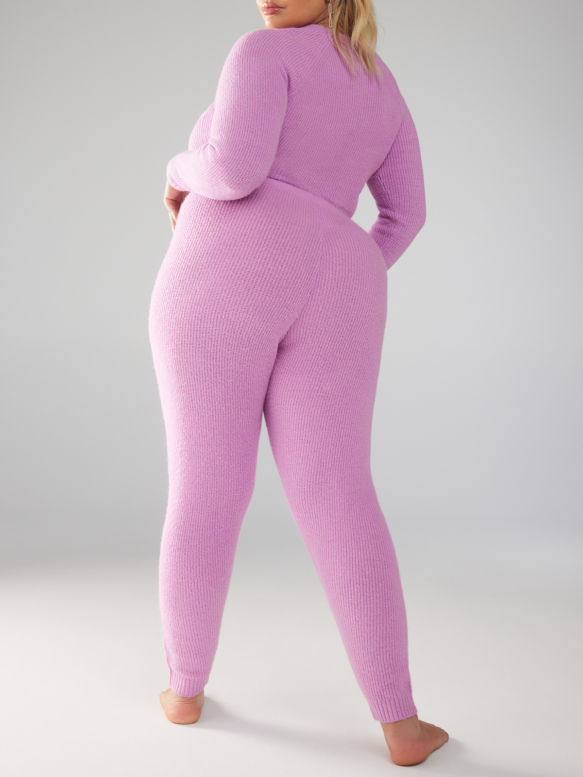 Ms Minx Knit Sleep Bottoms In Pink Savage X Fenty Uk United Kingdom