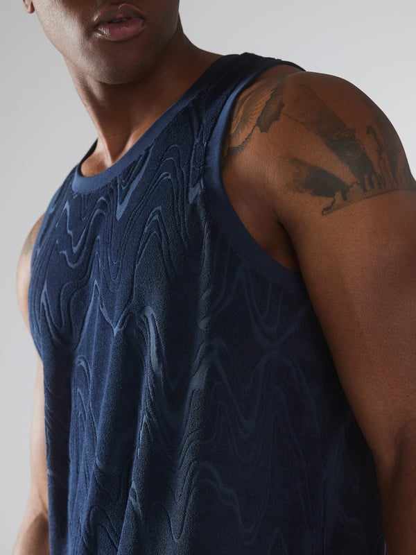 Ripple Effect Terry Tank - Savage