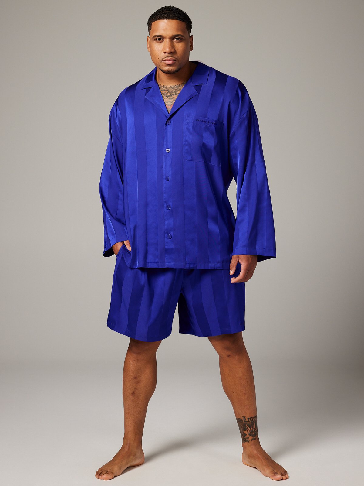 Night Star Chaser Sleep Top in Blue | SAVAGE X FENTY Netherlands