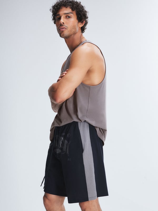 Synth Mesh Sleep Short - Savage