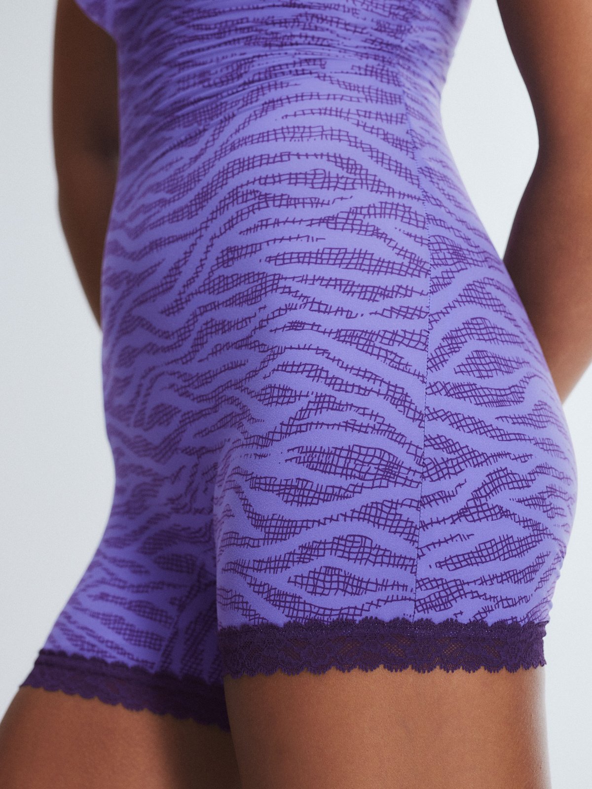 Snug Hug Sleep Romper in Multi & Purple | SAVAGE X FENTY