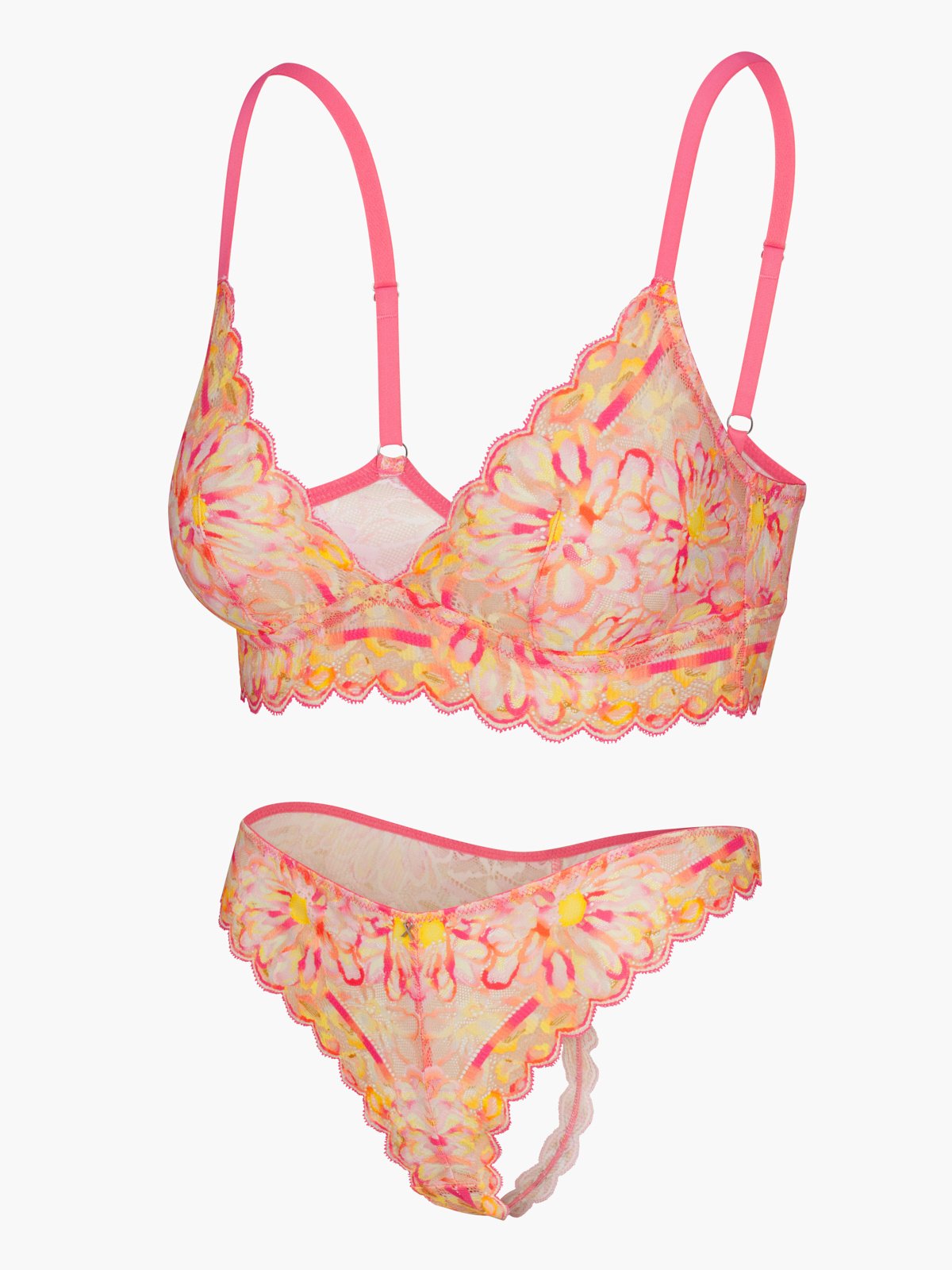 Sunray Lace Bralette 2-Piece Set | SAVAGE X FENTY