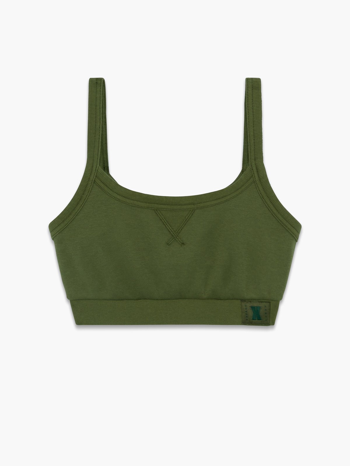 Essential Bralette in Green | SAVAGE X FENTY