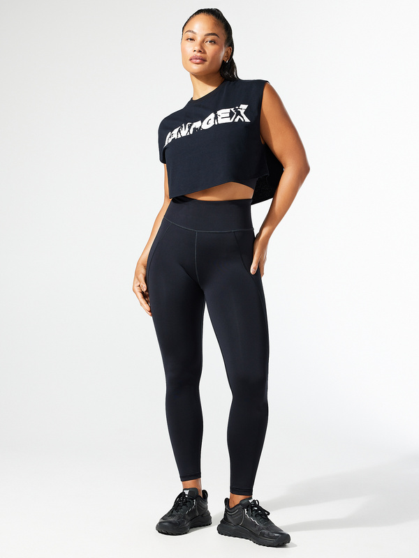 Flex On U Cropped Muscle Tee - Savage