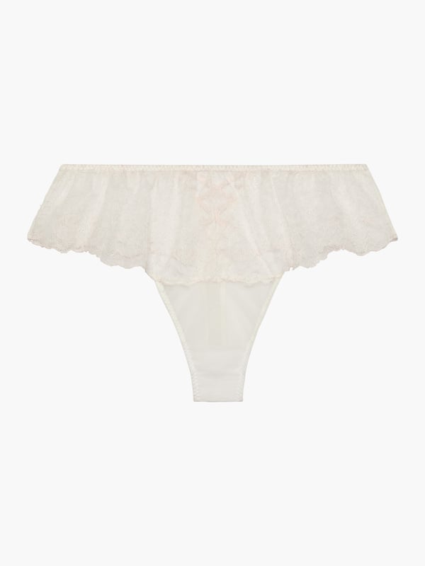 High Leg Lace Thong - Savage