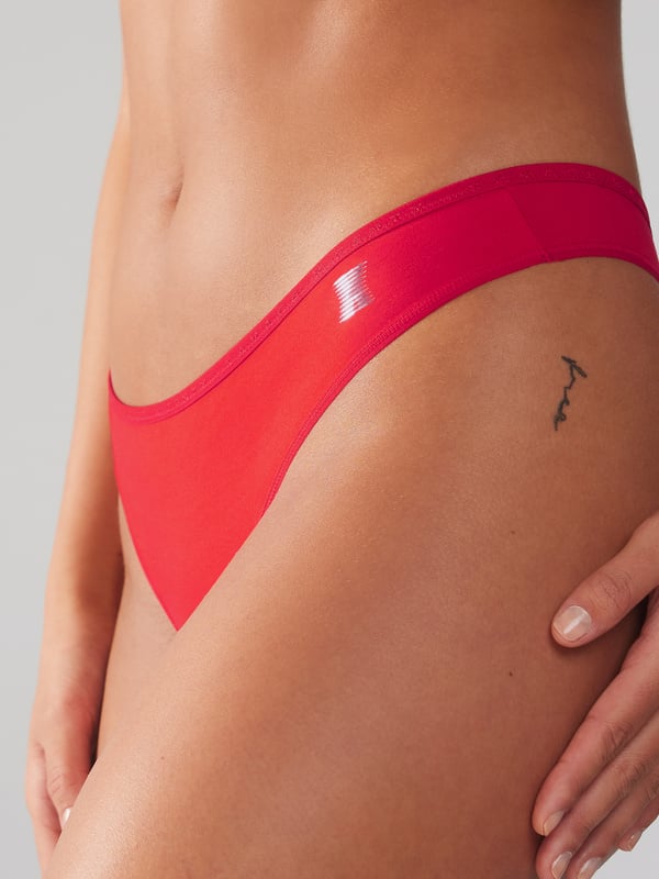 Core Microfiber Thong Panty - Savage