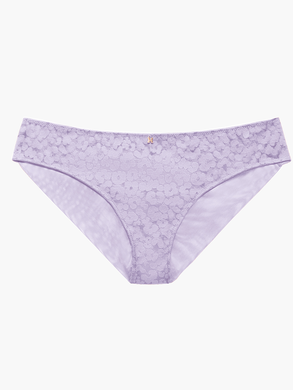 Leopard Lace Cheeky with X Charm in Purple | SAVAGE X FENTY