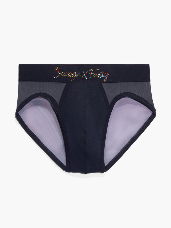 Savage X Mesh Briefs in Black | SAVAGE X FENTY