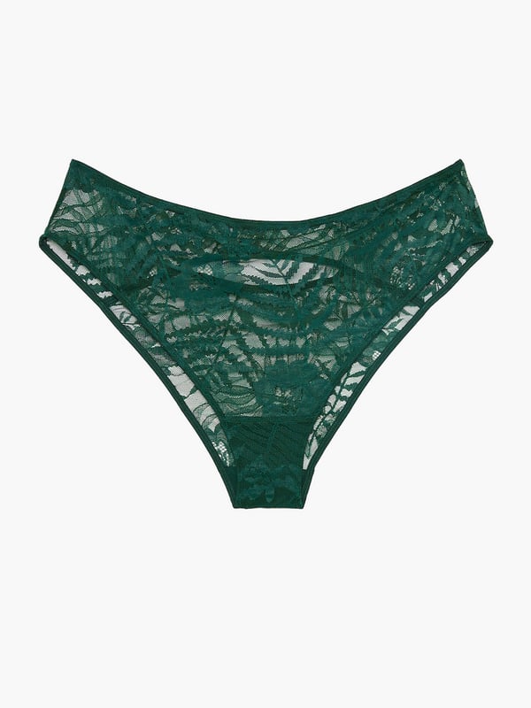 Shadowplay Lace Cheeky Knickers in Green | SAVAGE X FENTY UK United Kingdom