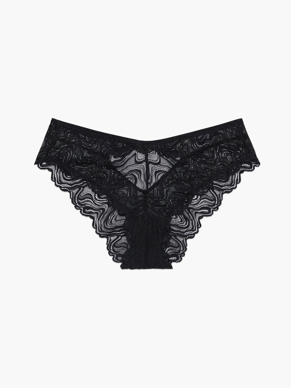 Ripple Effect Lace Cheeky - Savage