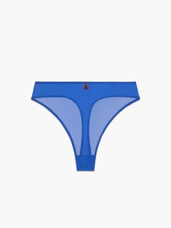 I Dare Hue Mesh Thong & G-String Panty Duo - Savage