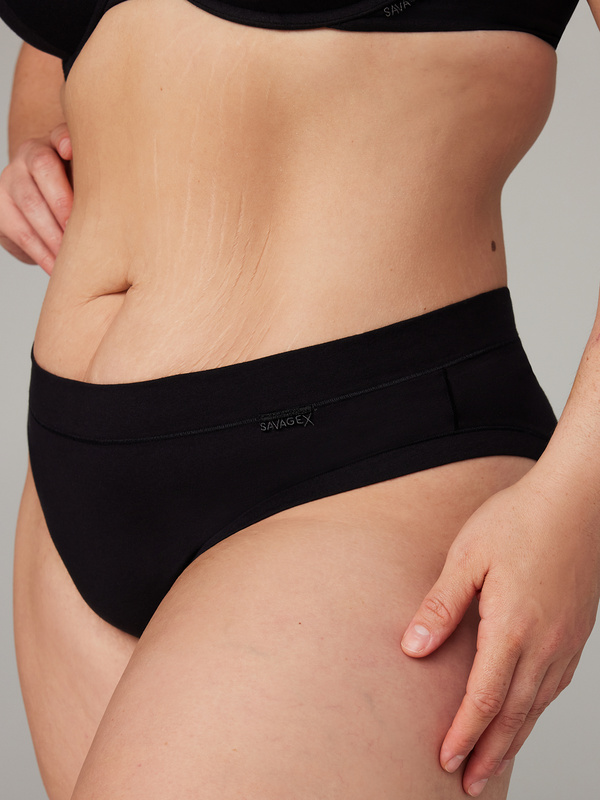 Cotton Essentials Cheeky Panty - Savage