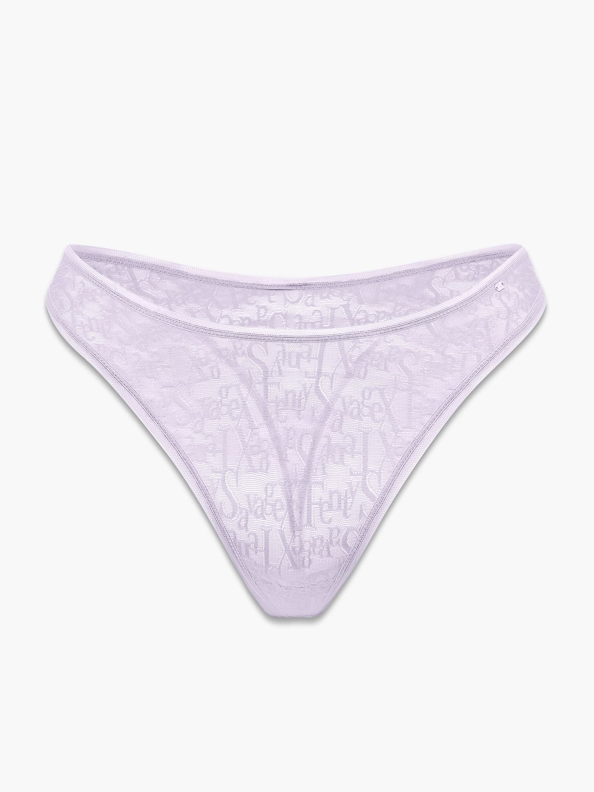 Signature Script Thong Panty in Purple | SAVAGE X FENTY