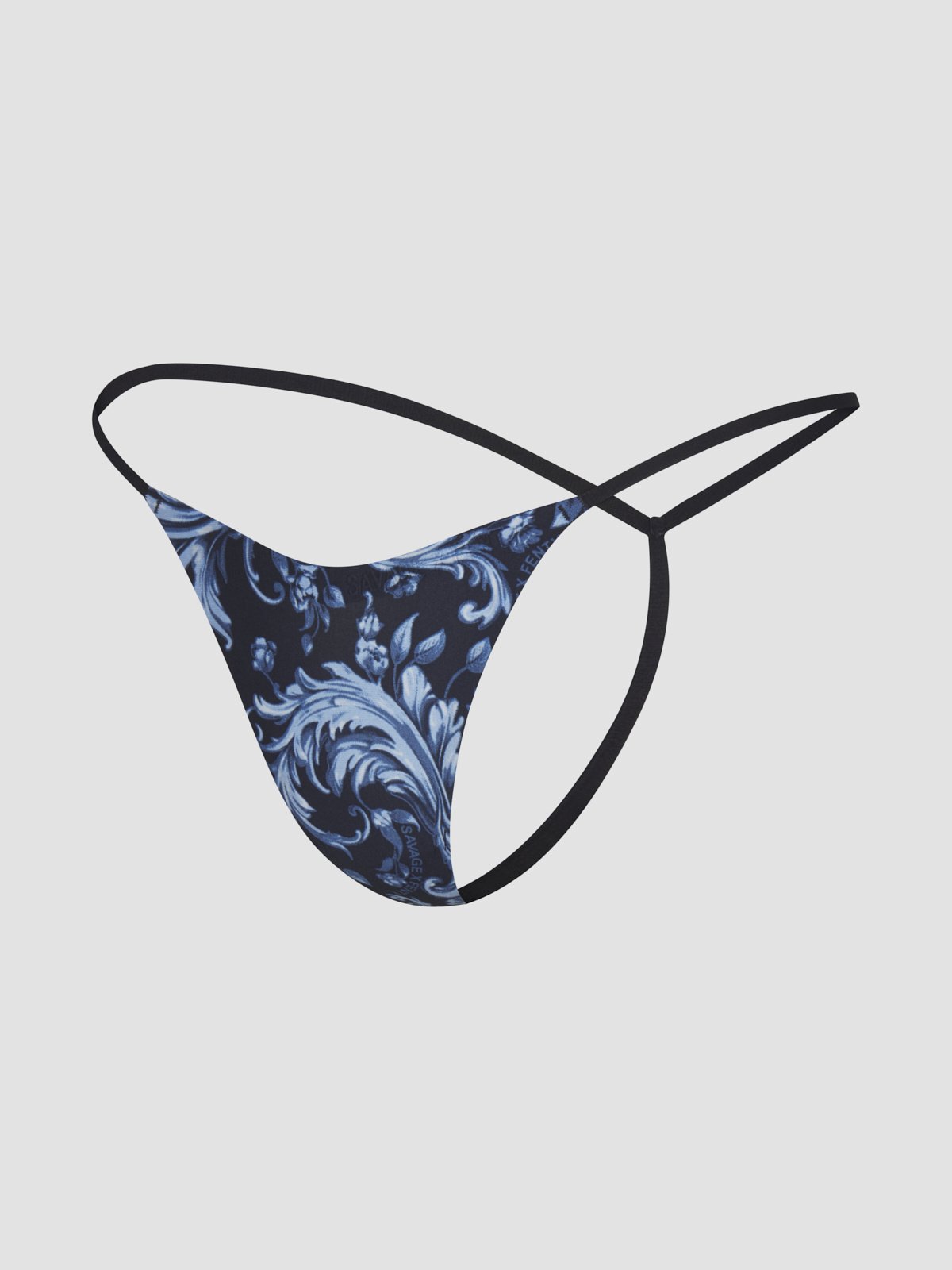 NEW Microfiber G-String Panty in Blue & Multi | SAVAGE X FENTY
