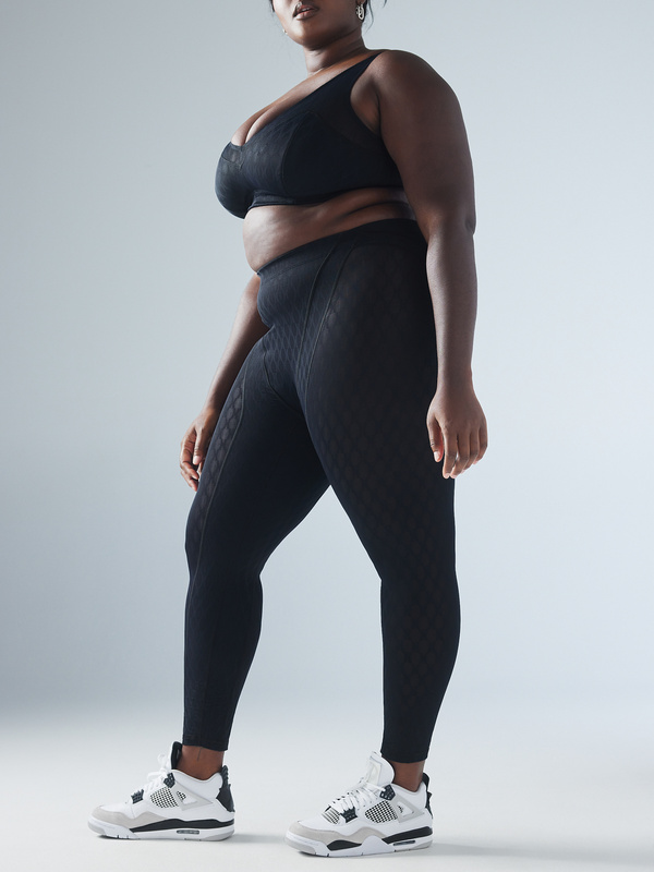Peak Performance High-Waist X Mesh Leggings - Savage