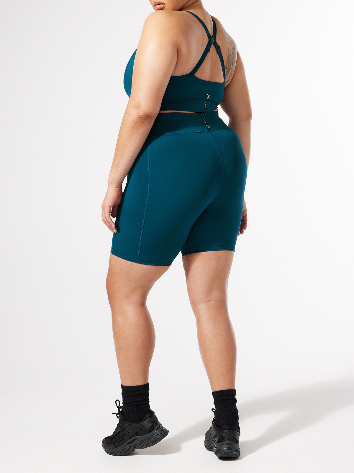 Band-It High-Waist Bike Short in Blue | SAVAGE X FENTY